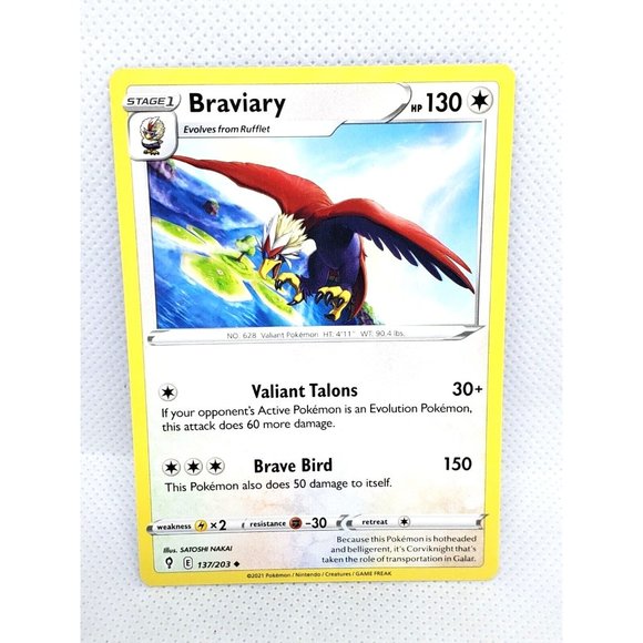 Pokemon | Other | Pokemon 22 Trainer Braviary Ribbon Pokemon Trading ...